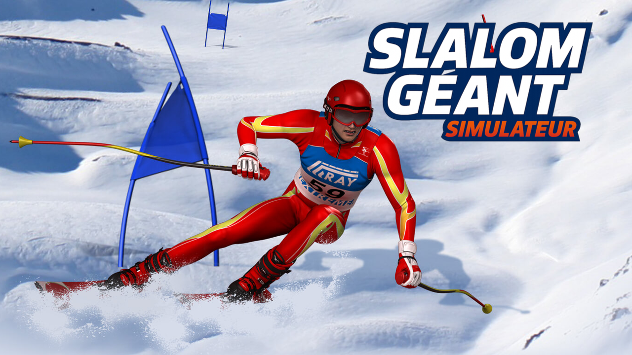 Slalom géant - Compétitions Sportives en Ligne Gratuit | Jeu-en-ligne.com